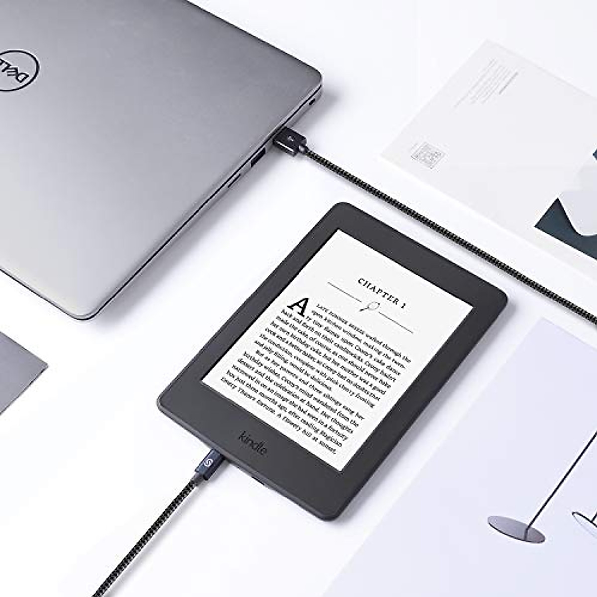 Micro USB Cable Android Charger - Syncwire [2-Pack 6.5 ft] Super-Durable Nylon-Braided Fast Sync & Charging Cord for Samsung, HTC, Nexus, LG, Xbox One, PS4, Smartphones & More