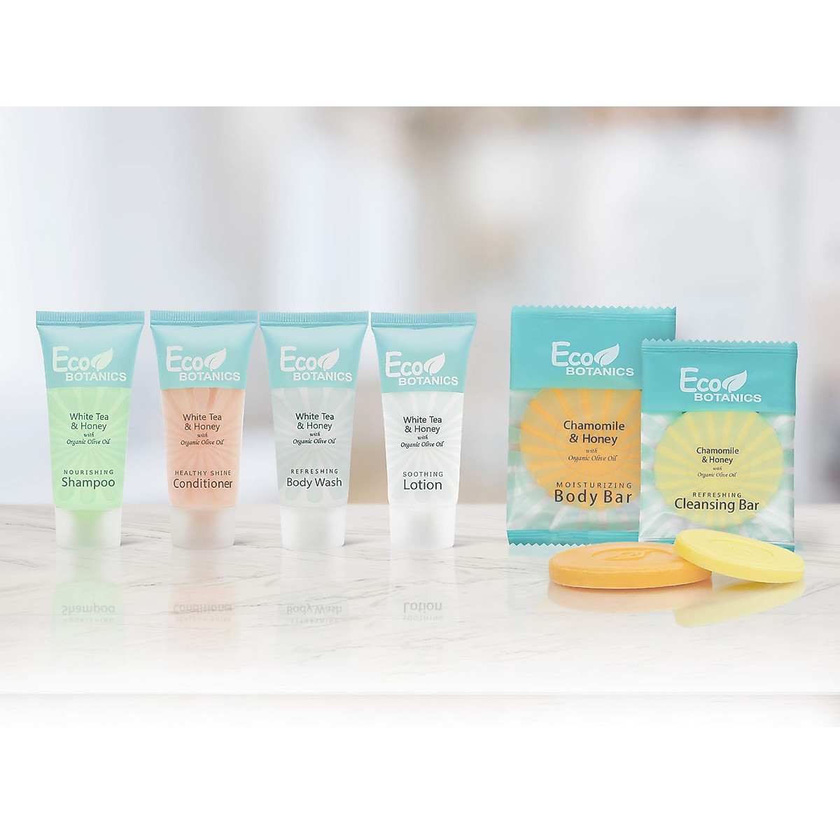 Eco Botanics Amenities Travel-Size Hotel Lotion, .85 oz. (Case of 100)