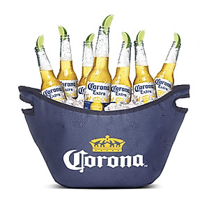 Vacu Vin Collapsible Ice Bucket Corona Beer Accessory, One Size, Multi