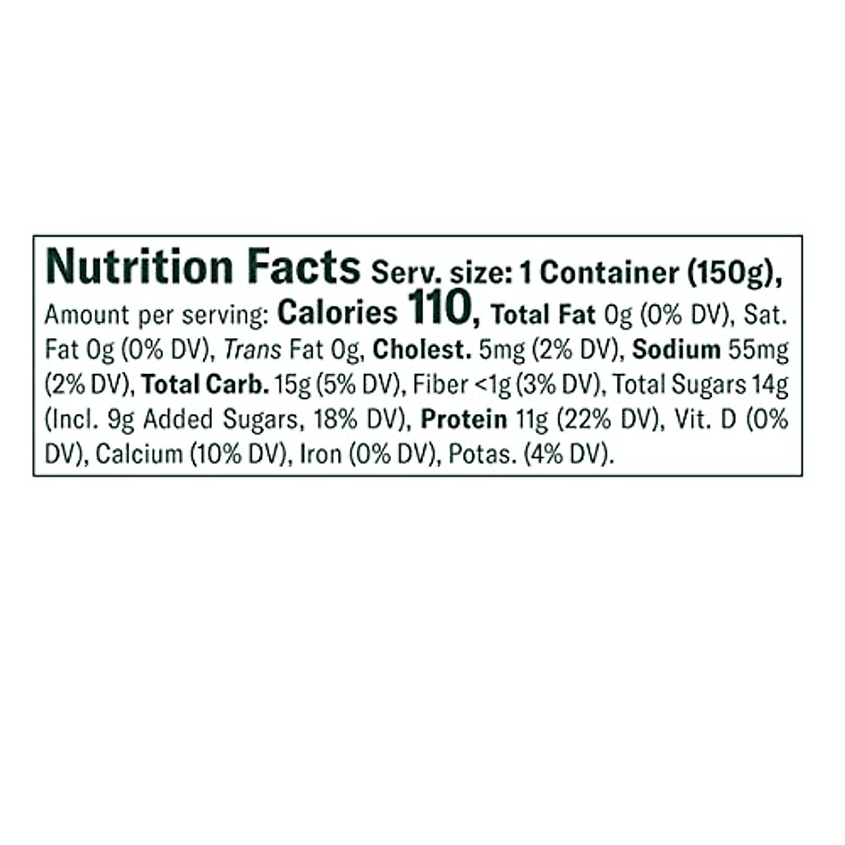 Chobani® Non-Fat Greek Yogurt Strawberry on the Bottom 5.3oz