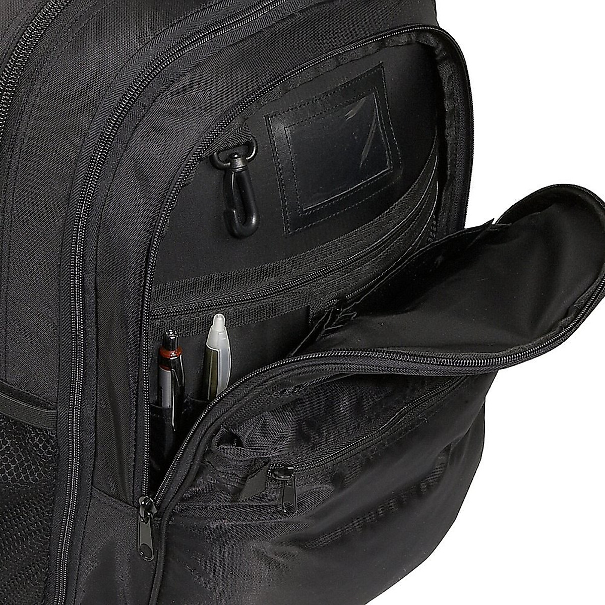 A.Saks Deluxe Expandable Laptop Backpack (Black)