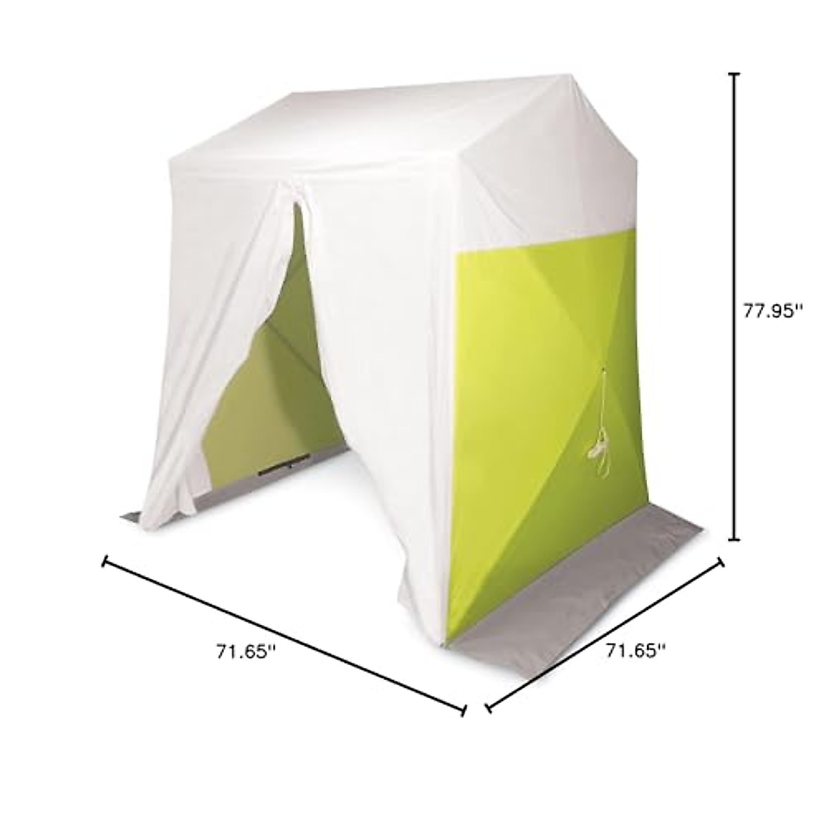 Allegro Industries 9401‐66 Deluxe Work Tent, 6' x 6', 1 Door, Green