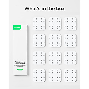 Homvana 12 Pieces Humidifier Filter Pads Mineral Absorption Pad for Warm Mist Humidifier H112, H112S, H111, H111S