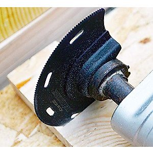 ACTOMASTER HCS Oscillating Segmented Saw Blade for Oscillating Tool Multitool, Pack of 6