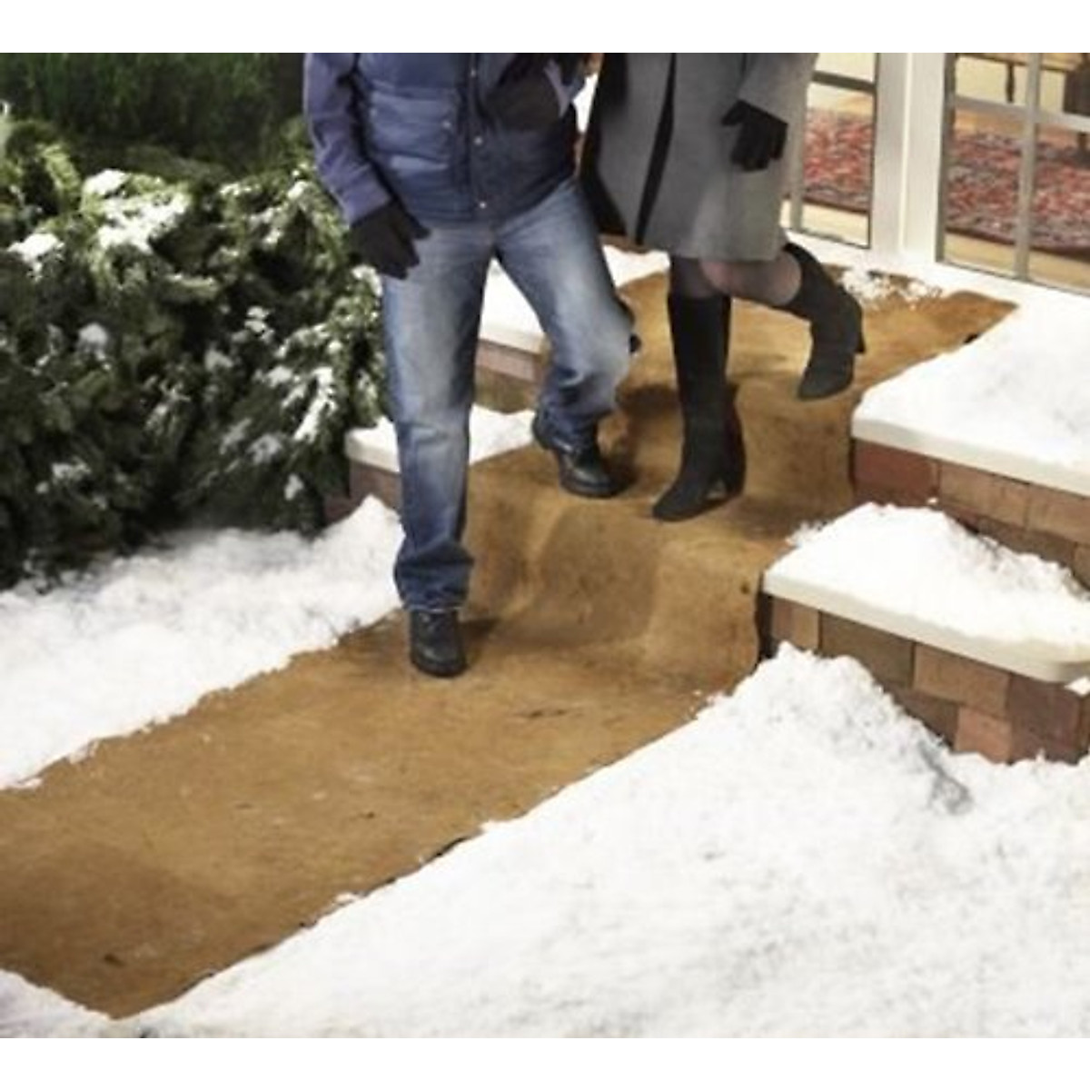 Extra Wide NO Slip ICE and Snow Carpet (10 FEET Long X 30 INCHES Wide) by JUMBL