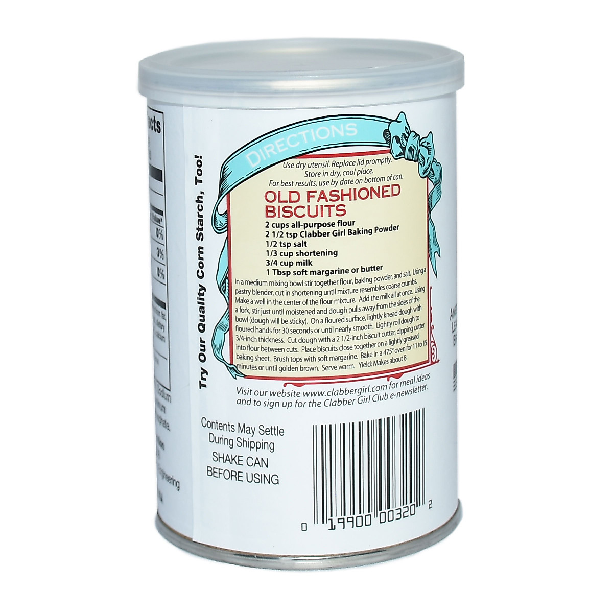 Clabber Girl Double Acting Baking Powder, 8.1 Ounce