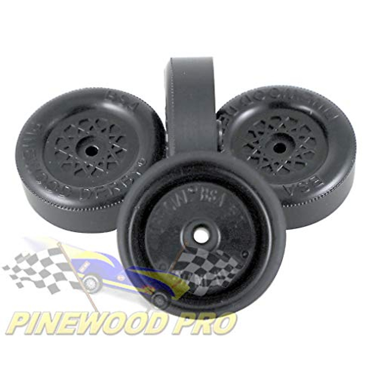 Pinewood Pro Pine Derby Car Kit with PRO Graphite - Painted, Weighted and Ready to Race - Blue Marlin