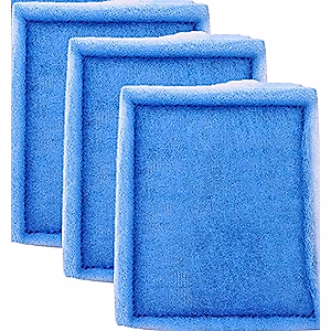 Wuonfsh Aquarium Filter Cartridge, Compatible with Aqua-Tech EZ-Change 2 Activated Carbon Filter Cartridges for 10-20 Gallon Aquarium Power Filters (3 Pack)