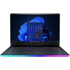 MSI GE76 Raider 17.3" 144Hz IPS FHD Gaming Laptop, 12th Gen Intel Core i7-12700H, GeForce RTX 3060, 16GB DDR5 RAM, 1TB NVMe SSD, Per Key RGB, RJ-45, WiFi 6, Windows 11, Black