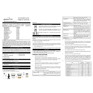 (100 Pack) AssureTech Quick Cup Tests - 10 Panel Cup - Tests for AMP, OPI, MET, BZO, COC, MTD, OXY, BUP, MDMA, THC