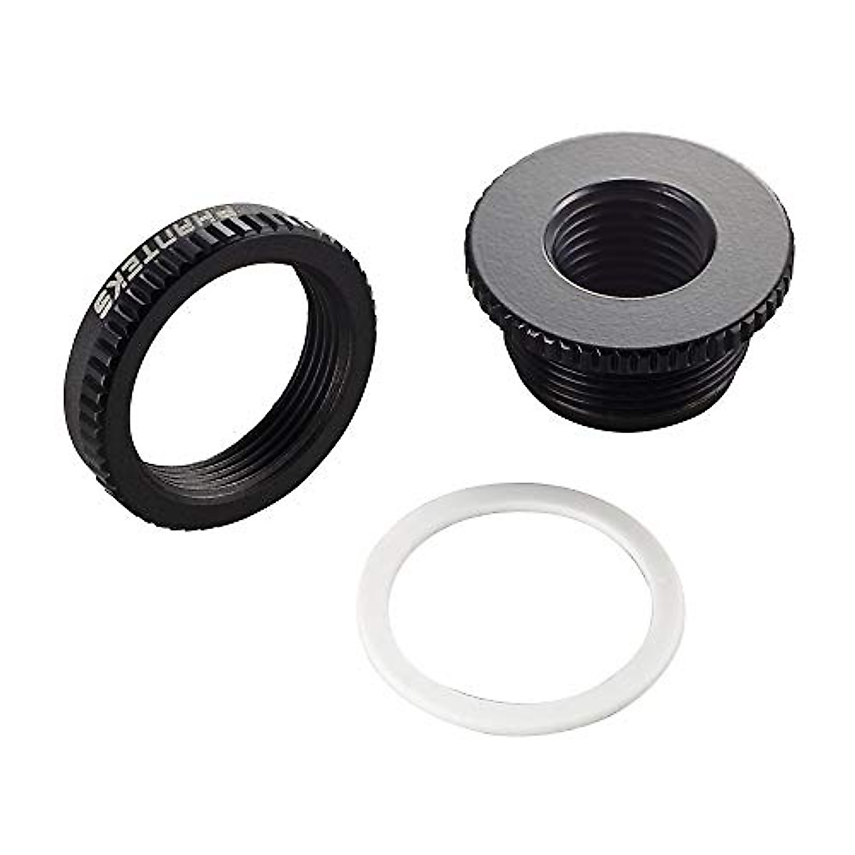 Phanteks Glacier Series PH-PTF_BK_G1/4, G1/4” Premium Pass-Through Fitting – Black