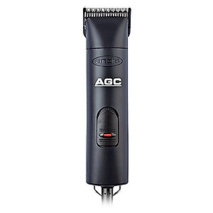 Andis ProClip UltraEdge 1-Speed Detachable Blade Clipper Kit, Professional Animal/Dog Grooming, Black, AGC (22545)