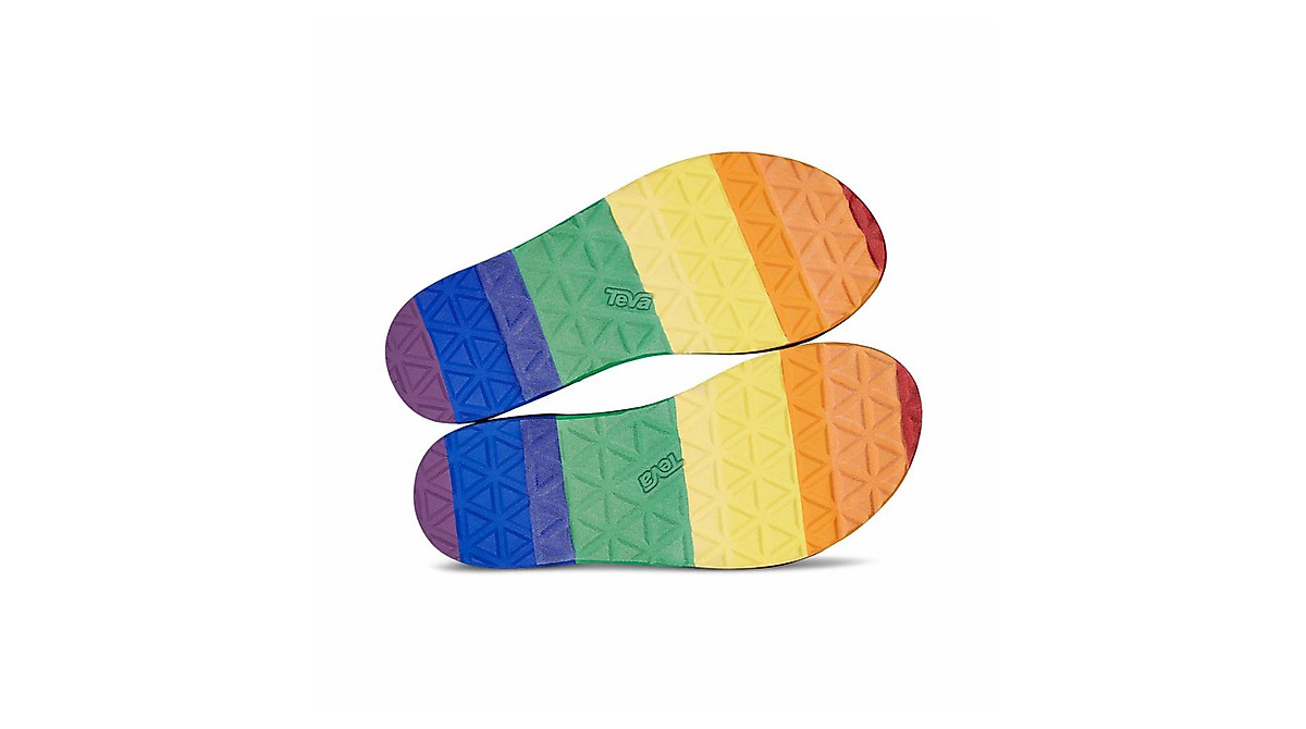 Shop Teva Women's Rainbow Pride Sandals - Size 9