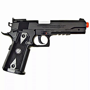 500 fps new wg airsoft 1911 non blowback gas co2 hand gun pistol w/ 6mm bb bbs(Airsoft Gun)