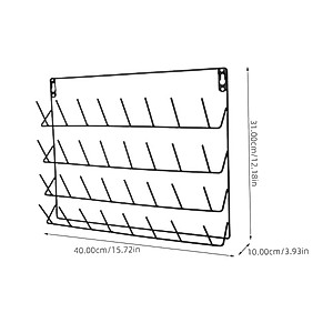 32 Axis Frame Braiding Rack Wear-Resistant Thread Organizer Wall-Mounted Thread Organizer Iron Thread Rack Wall-Mounted Thread Rack Wall-Mounted Thread Holder Room Thread Holder
