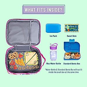 Wildkin Day2Day Kids Backpack Bundle with Lunch Box Bag (Groovy Mermaids)