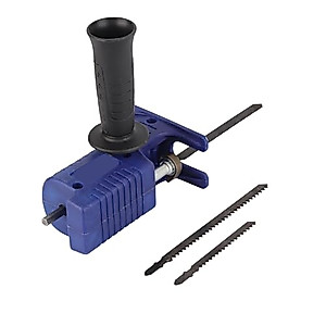 Protable Reciprocating Saw Adapter, Electric Drill Modified Tool Attachment with Ergonomic Handle for Wood and Metal Cutting