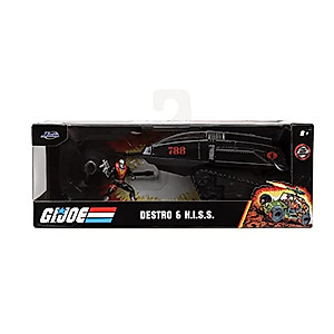 G.I. Joe 1:32 H.I.S.S. Die-Cast Car & 1.65" Destro Figure, Toys for Kids and Adults