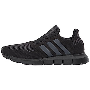 adidas Originals Men's Swift Run Shoes,Black/Utility Black/Black,8 M US