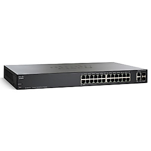 Cisco Small Business Smart SF200-24FP - Switch - 24 Ports - Managed - Desktop, Rack-Mountable (SF200-24FP-NA)