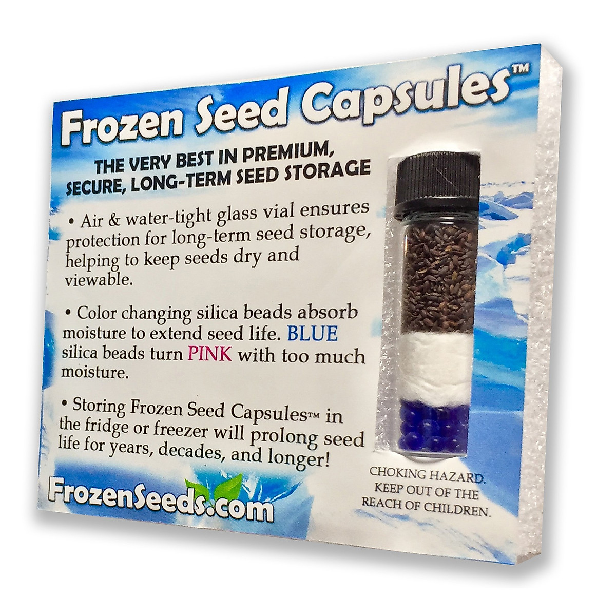 Frozen Seed Capsules - Rose Hip (Rosa canina) - Grow Now or Store for Future Planting - Capsule of 10 Seeds