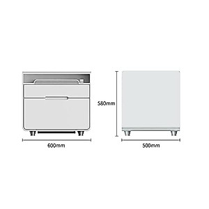 HIGOH Bedside Table Smart Home Side Bed Bedside Table Furniture Bedside Table Bedside Table with Drawers