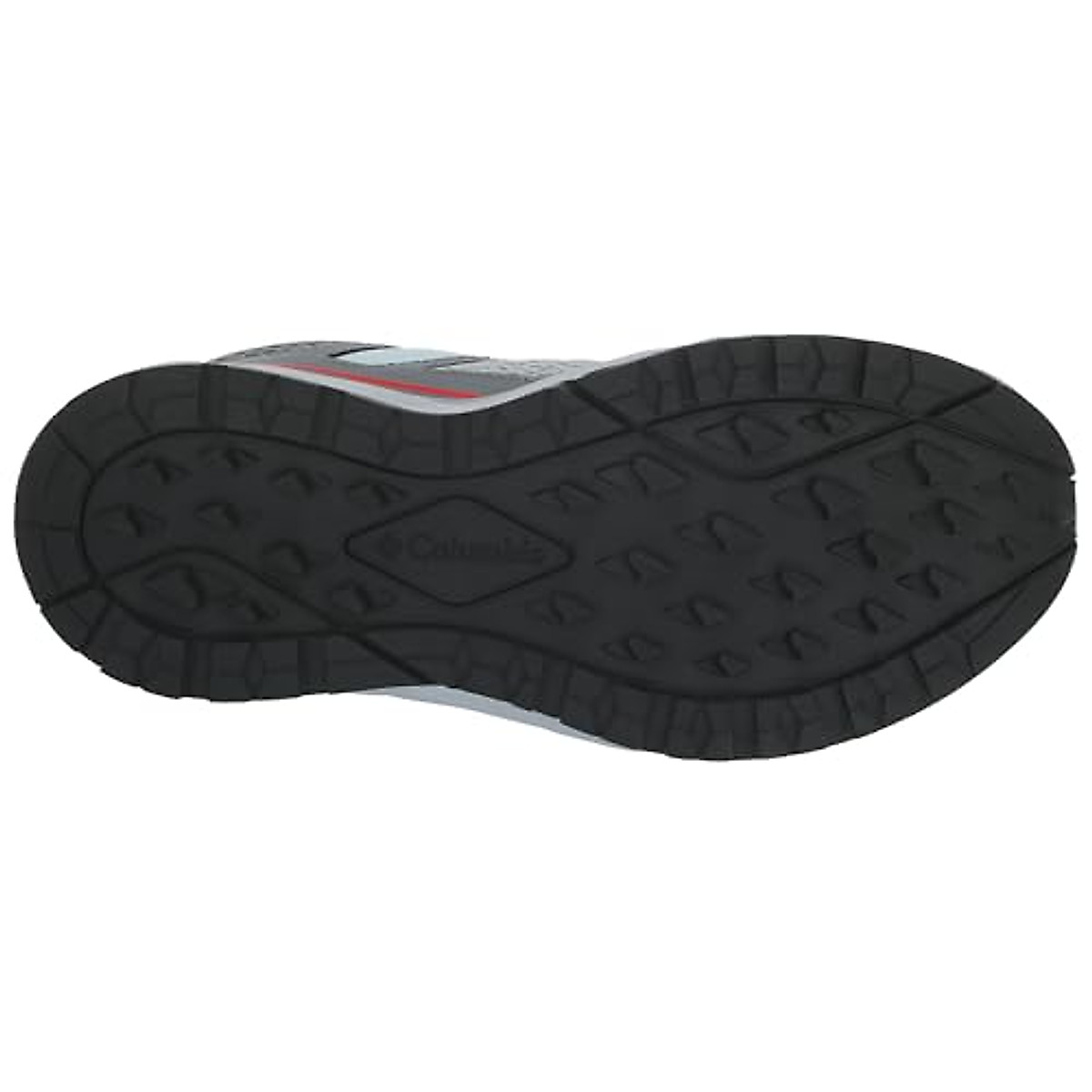 Columbia Women's Plateau Waterproof Hiking Shoe, Cirrus Grey/Red Hibiscus, 8