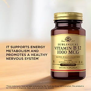 Solgar - B-12 Nuggets, 1000 mcg, 100 pellets