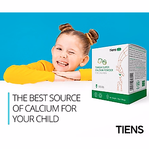 Tiens Super Calcium Powder for Kids - Children's Calcium Supplement, Kid-Friendly Calcium Powder to Ensure Strong Bones