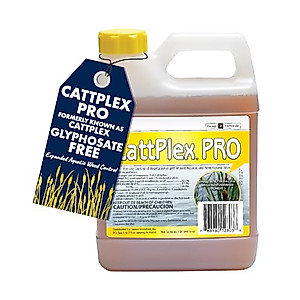 CattPlex Pro - Aquatic Herbicide - Kills Cattails, Water Lilies, Grasses & More - Quart (32 Ounces)