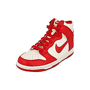 Nike Youth Dunk High GS DB2179 106 White/University Red - Size 4Y