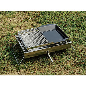 Stainless Half Grill Pro