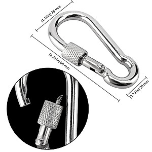 KEILEOHO 1/4 Inch Natural Cotton Rope, 328 FT Length White Clothesline Cord Craft Knitting Thread String Wall Hanging Rope for Garden Plant DIY Decoration Clothes Hanger with 4 Snap Hooks