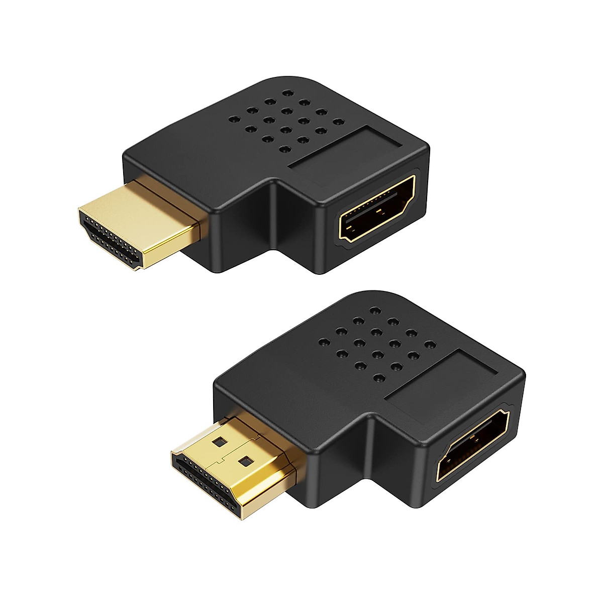 CableCreation Mini HDMI to HDMI Cable 6FT + HDMI Adapter Male to Female 2Pack 90 and 270 Degree Converter