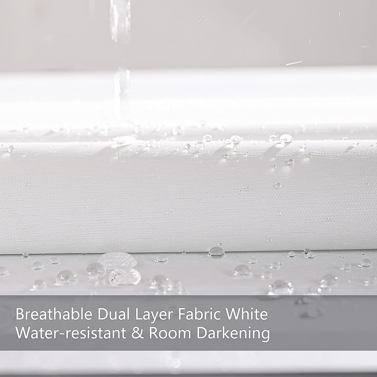 Persilux Custom Zebra Blinds Dual Layer Roller Sheer Shades (35" W X 72" H, White) Room Darkening Light Filtering Privacy for Day and Night Window Shades for Windows, Home and Office