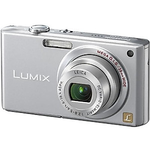Panasonic Lumix DMC-FX33S 8.1MP Digital Camera with 3.6x Wide Angle MEGA Optical Image Stabilized Zoom (Silver)