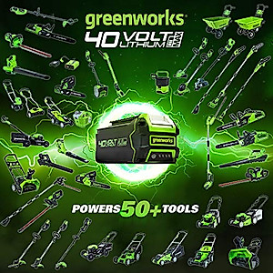 Greenworks 40V 21 inch Self-Propelled Cordless Lawn Mower, Battery Not Included MO40L02