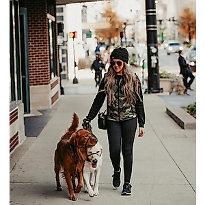 Funky Junque Womens Beanie Soft Knit Classic Ribbed Slouch Hat - Black