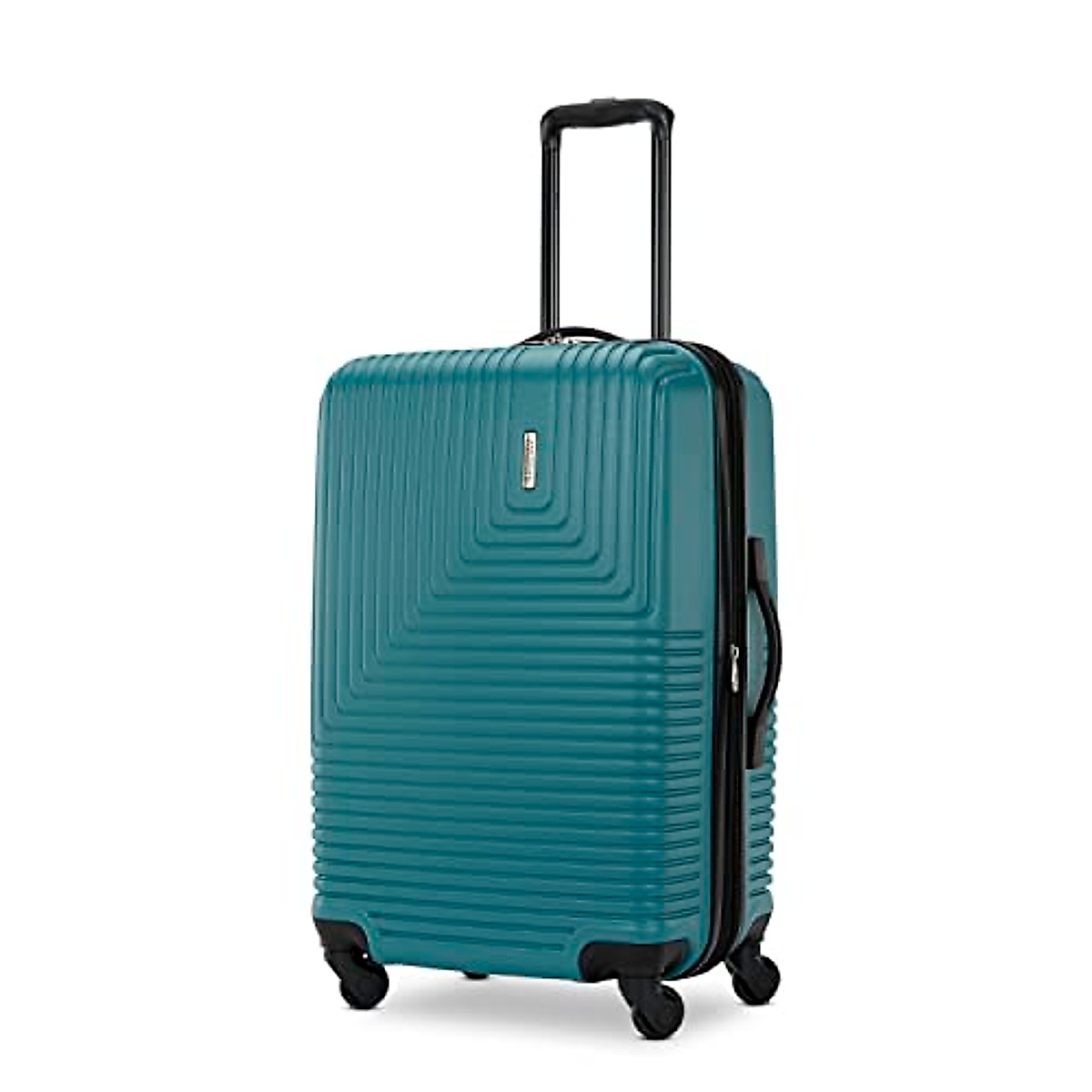 American Tourister Groove Hardside Luggage with Spinner Wheels, Teal, 3-Piece Set (Carry On, Medium, Large)