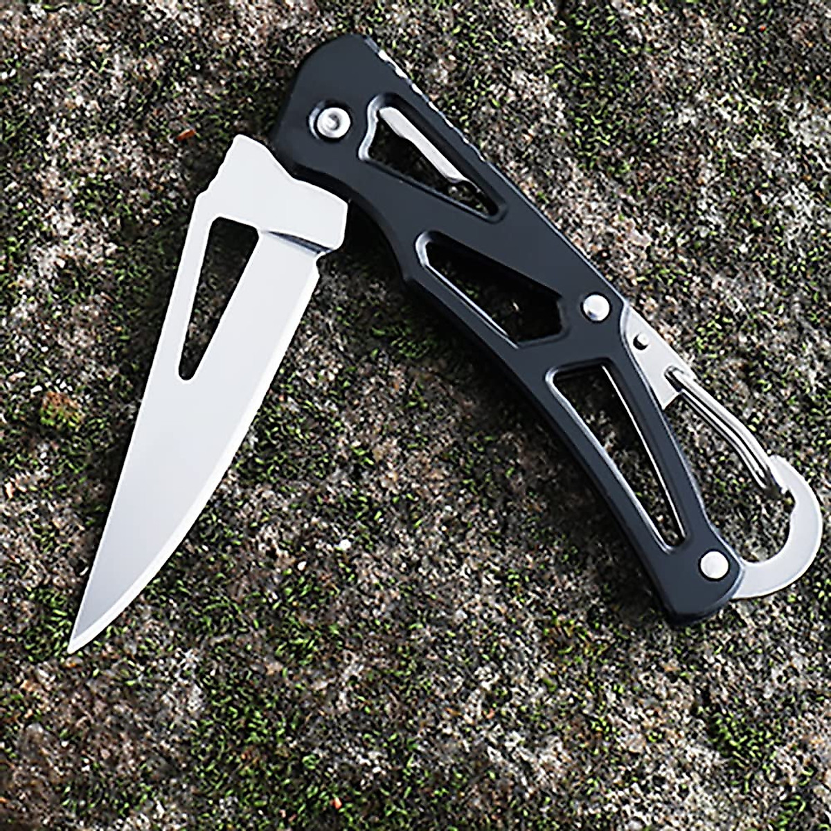 Gerderk 2 Pack Small Pocket knife for men Only 2.5 in. Blade - EDC Knife for Camping Hiking Fishing (2 Color)