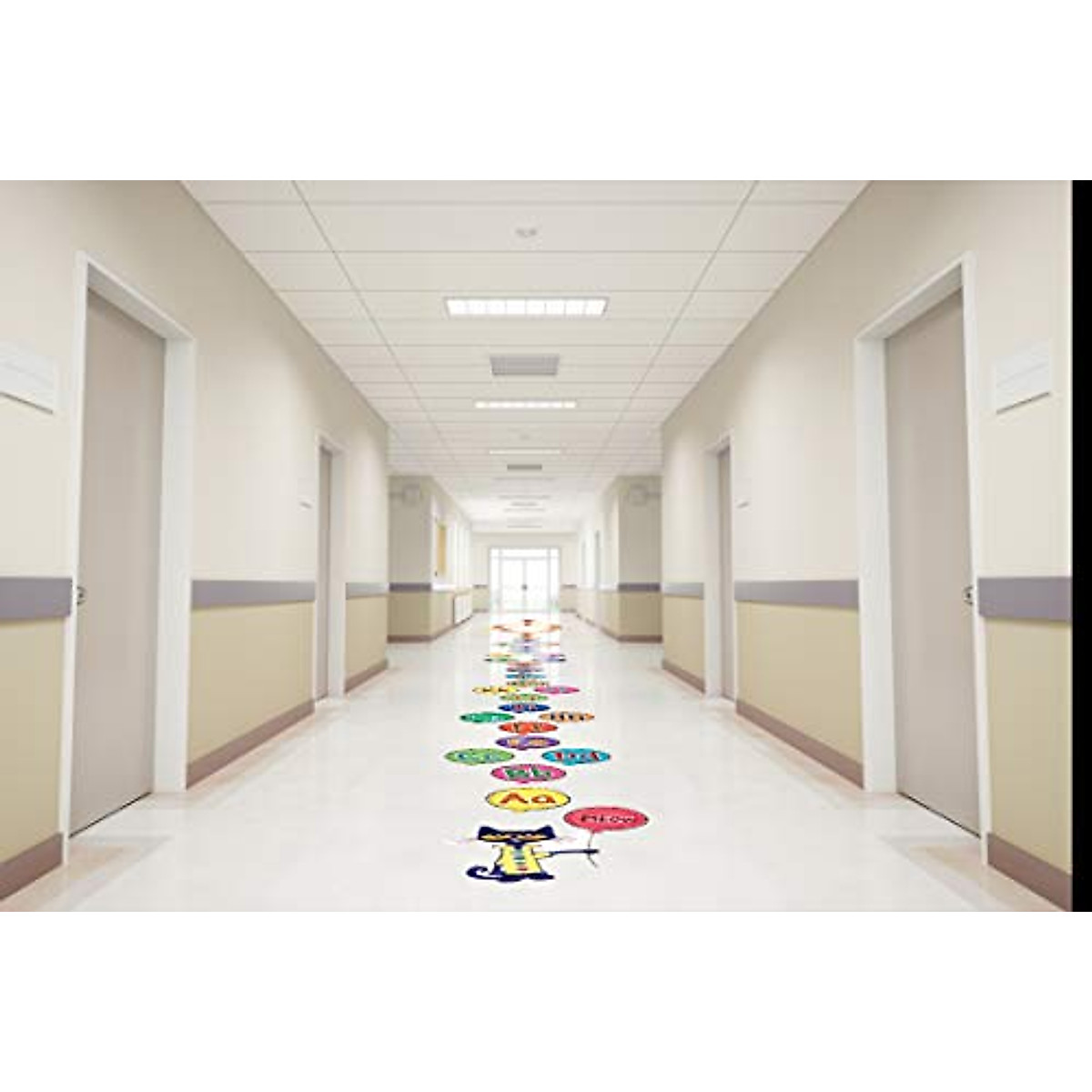 Pete The Cat Alphabet Balloons Sensory Path