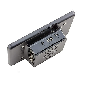 Raspberry Pi RS 7-Inch LCD Touch Screen Case, Black