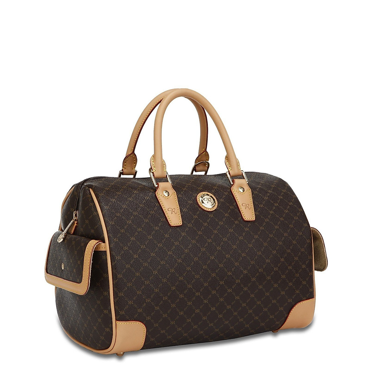 Rioni Aristo (Brown) - Large Boston Bag St-20015