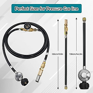 24" x 8" Drop-in Fire Pit Pan, Rectangular Stainless Steel Natural & Propane Gas Firepit Insert Kit with H-Burner, Spark Ignition and Propane Hose Kit for Indoor & Outdoor, Rated for up to 120,000 BTU