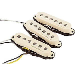 Fender Vintage Noiseless Stratocaster Pickups Set White, 3 Pickups