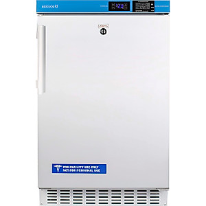 Accucold ACF33L Pharmaceutical Series 20" Wide Built-in All-Freezer, ADA Compliant, 2.65 cu.ft Capacity, Purpose-Built to Meet Recommendations CDC and VFC for Vaccine Storage, LED Lighting