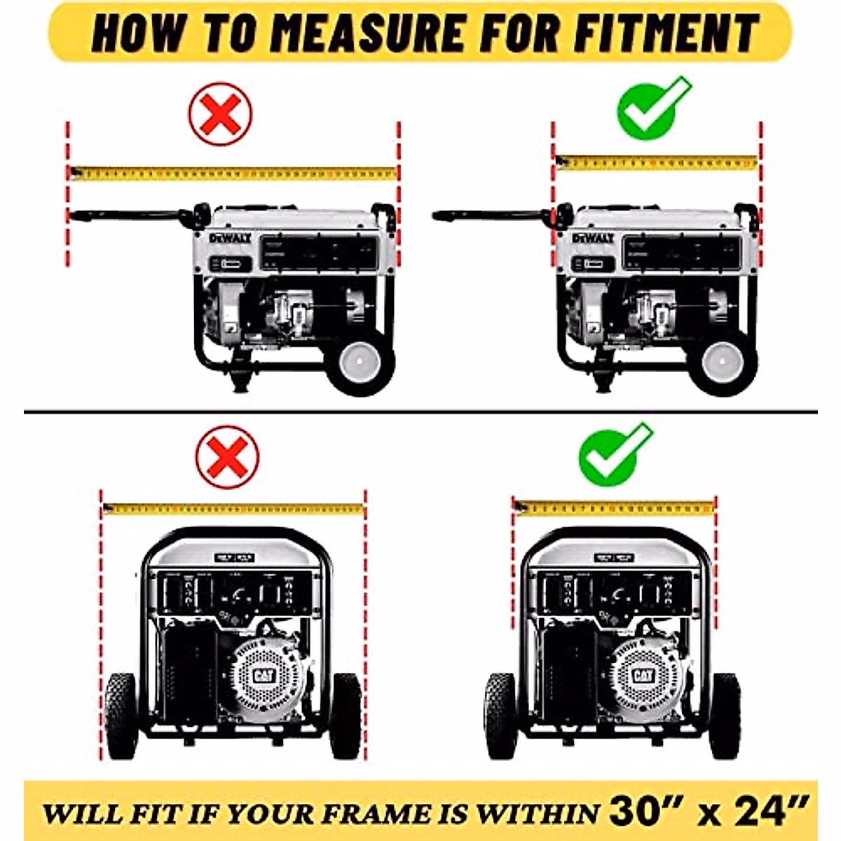 Rain Shelter Enclosure for Portable Generator Tent Running Cover to Run in Rain Storm Snow Sun Heavy Duty Generator Shed for 3500w-12000w Generators