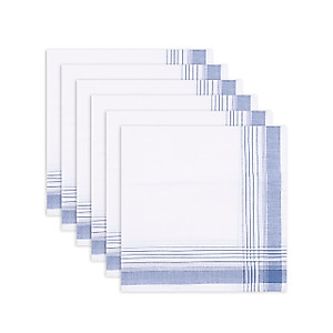 Dockers Men's 6 piece hankie fashion pack,Plaid,One Size