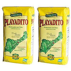 Yerba Mate Playadito 1 kg. | 2.2 lbs. - 2 Pack.