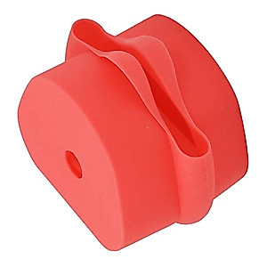 Oral Simulator Mannequin Head, Denist Simulator Manikin Phantom Head Replacement Skin Soft Silicone Removable Denist Model Accessory Red Skin Simulator for Denist Education